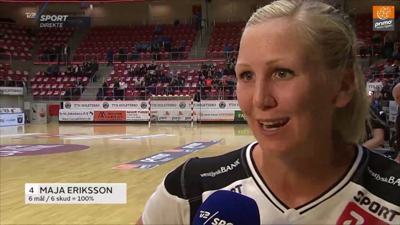 PLAY: Maja Eriksson hyllas i Danmark - kolla klippet! - Handbollskanalen